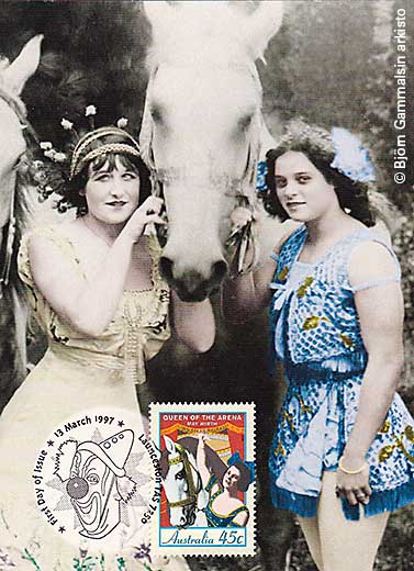 Sirkusteltta: Australian sirkus