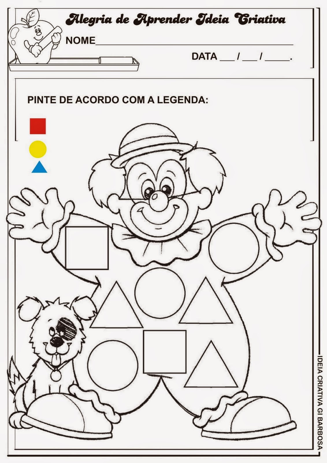 ATELIÊ EDUCAÇÃO INFANTIL: ATIVIDADES MATEMÁTICA MATERNAL