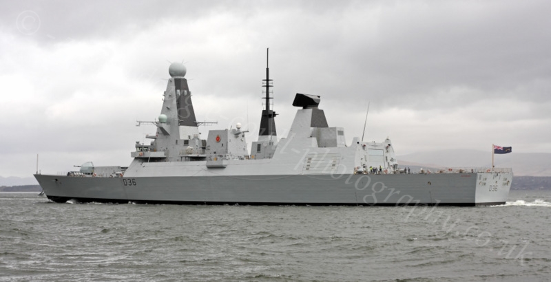 Dougie Coull Photography: HMS Defender - Sea Trials