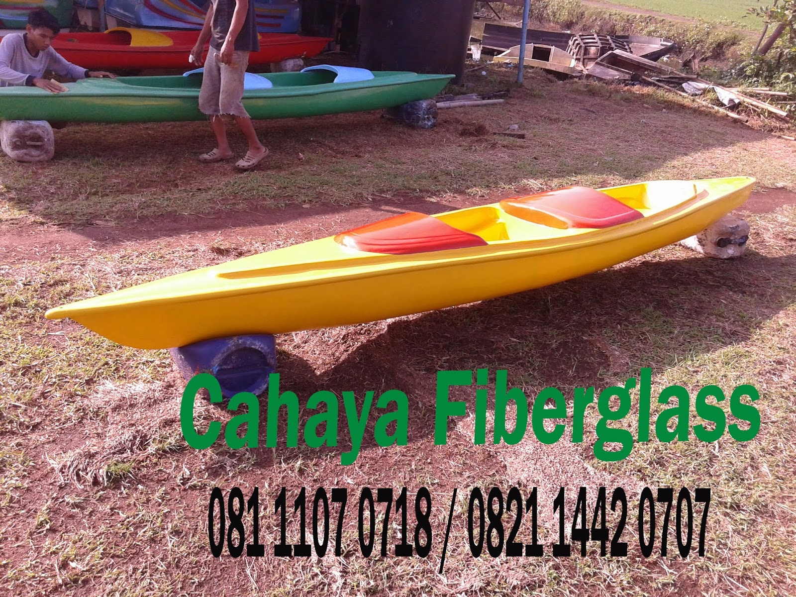 Proses Pembuatan Perahu Kano | Cahaya Fiberglas