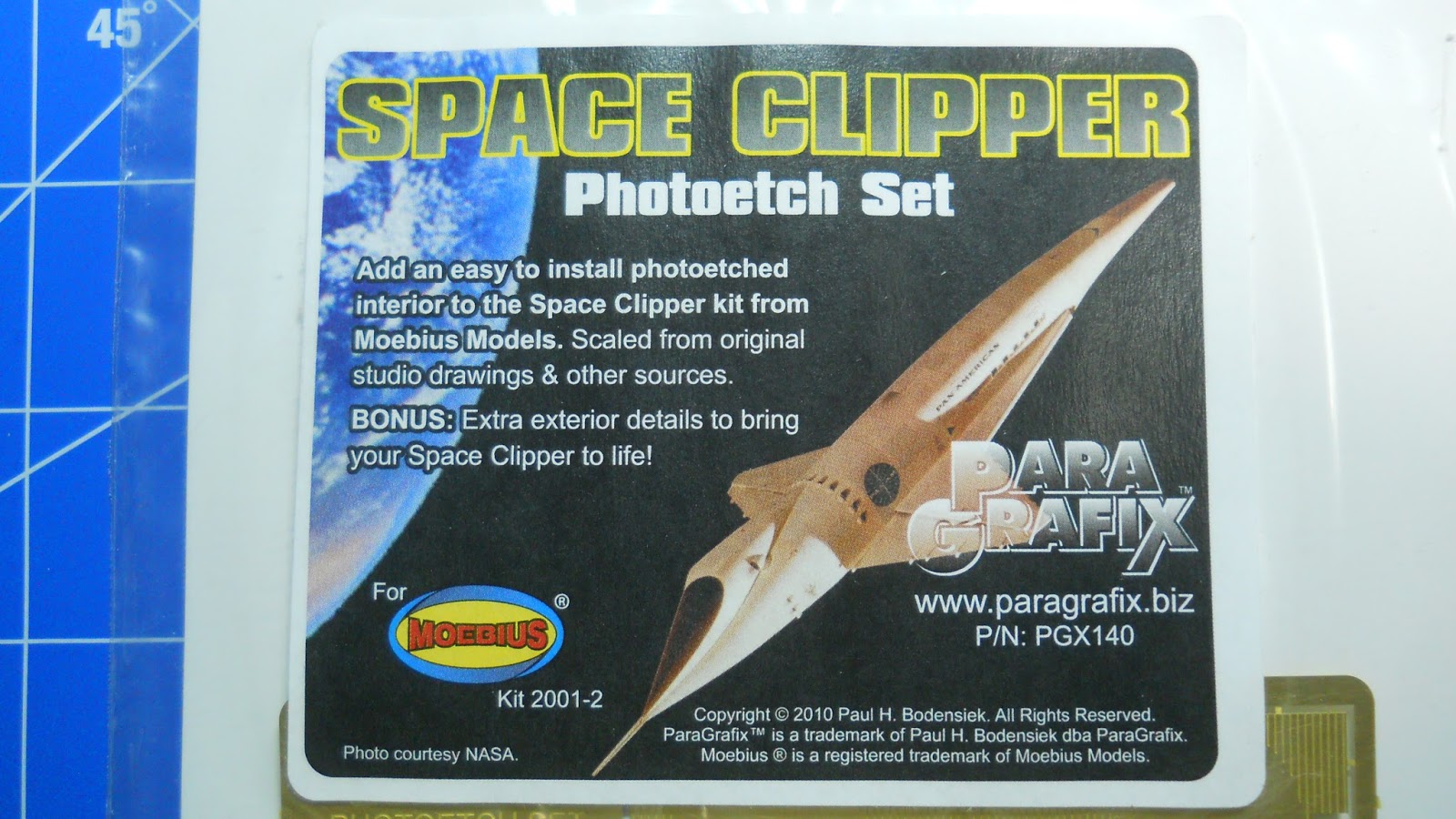 Scale Model Kit Review Blog (SMKR): Moebius 2001 Orion III Aftermarket ...