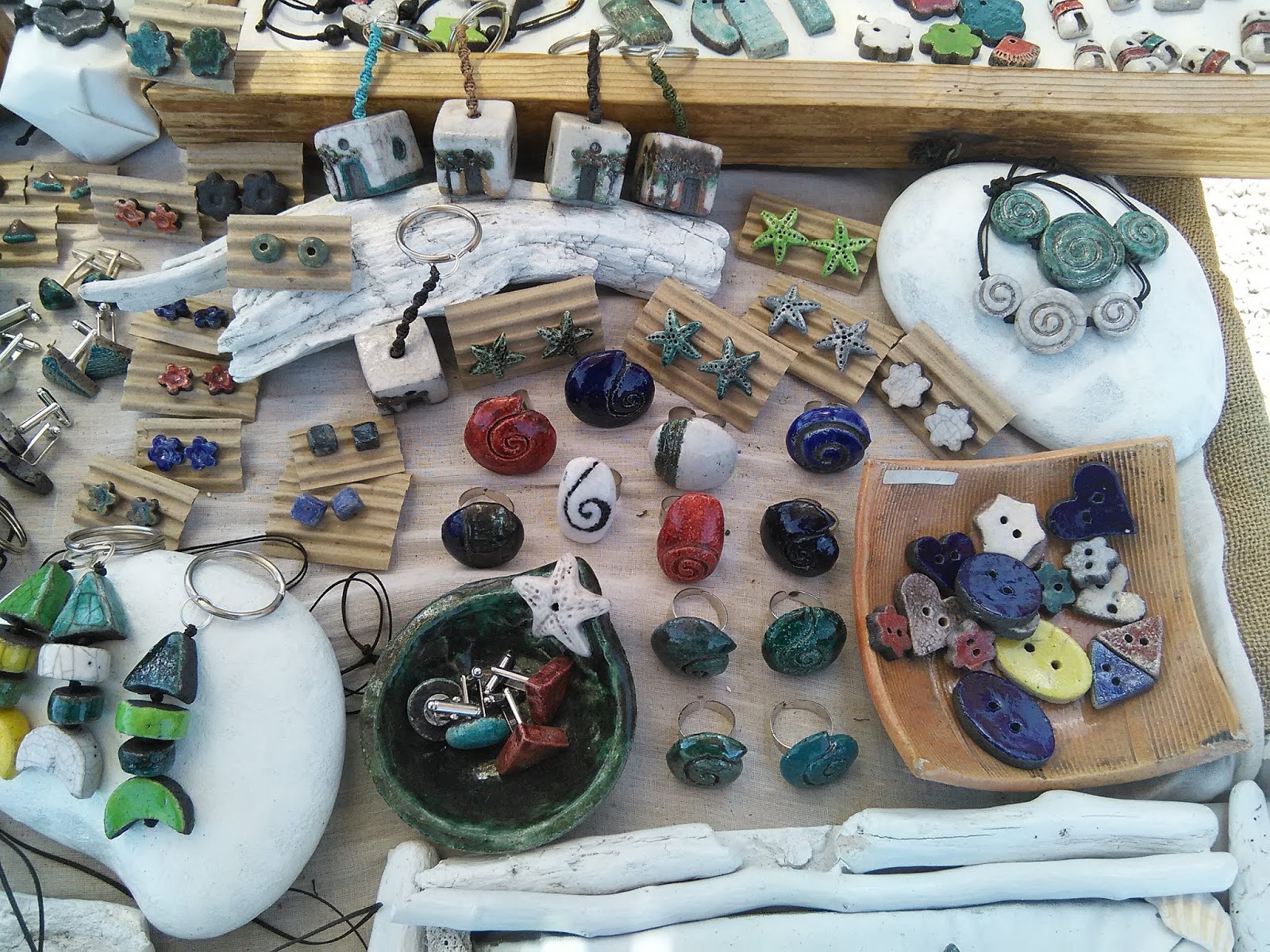 Om : ceramica raku : Salina: Bigiotteria ed oggetti vari