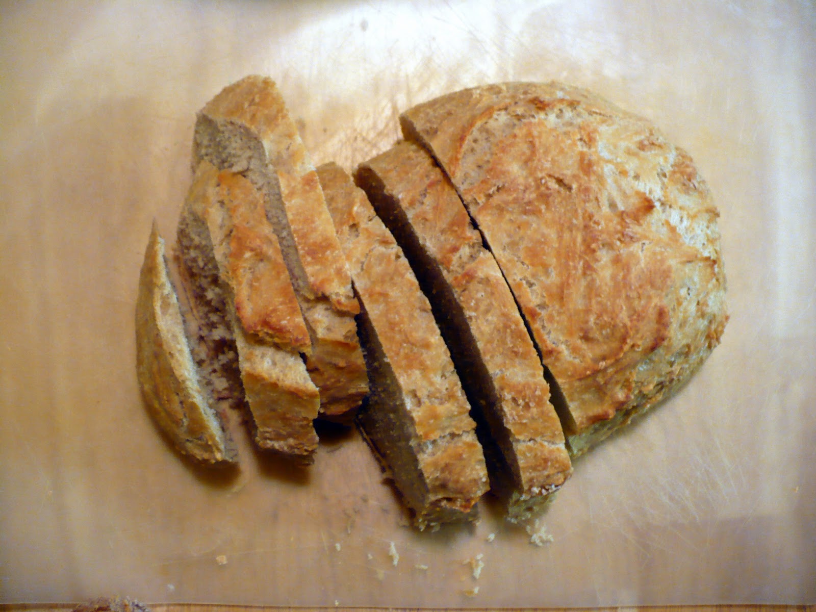 The Tasty Cheapskate: Whole Wheat Refrigerator Bread