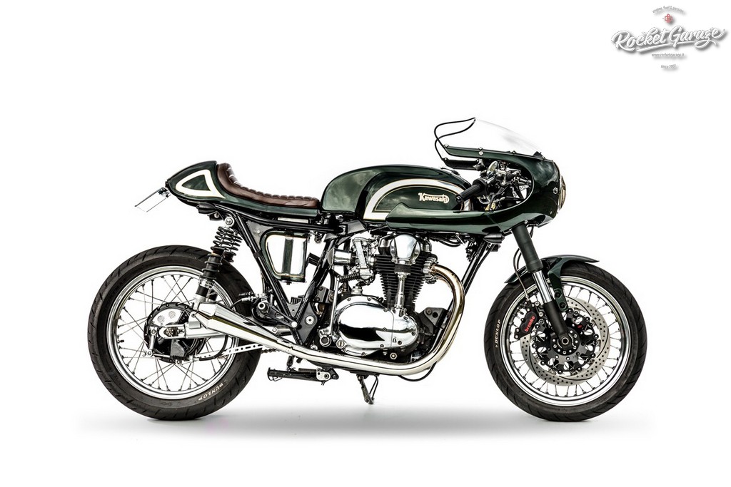 Berrybad Kawasaki W650 - RocketGarage - Cafe Racer Magazine