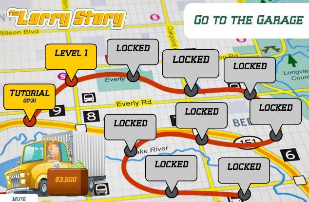 Free online game: The Lorry Story