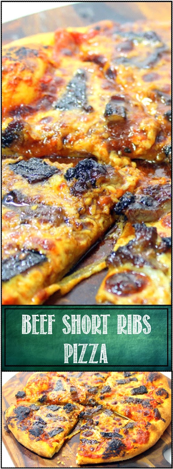 52 Ways to Cook: Korean Style Beef Short Ribs PIZZA from Leftovers!