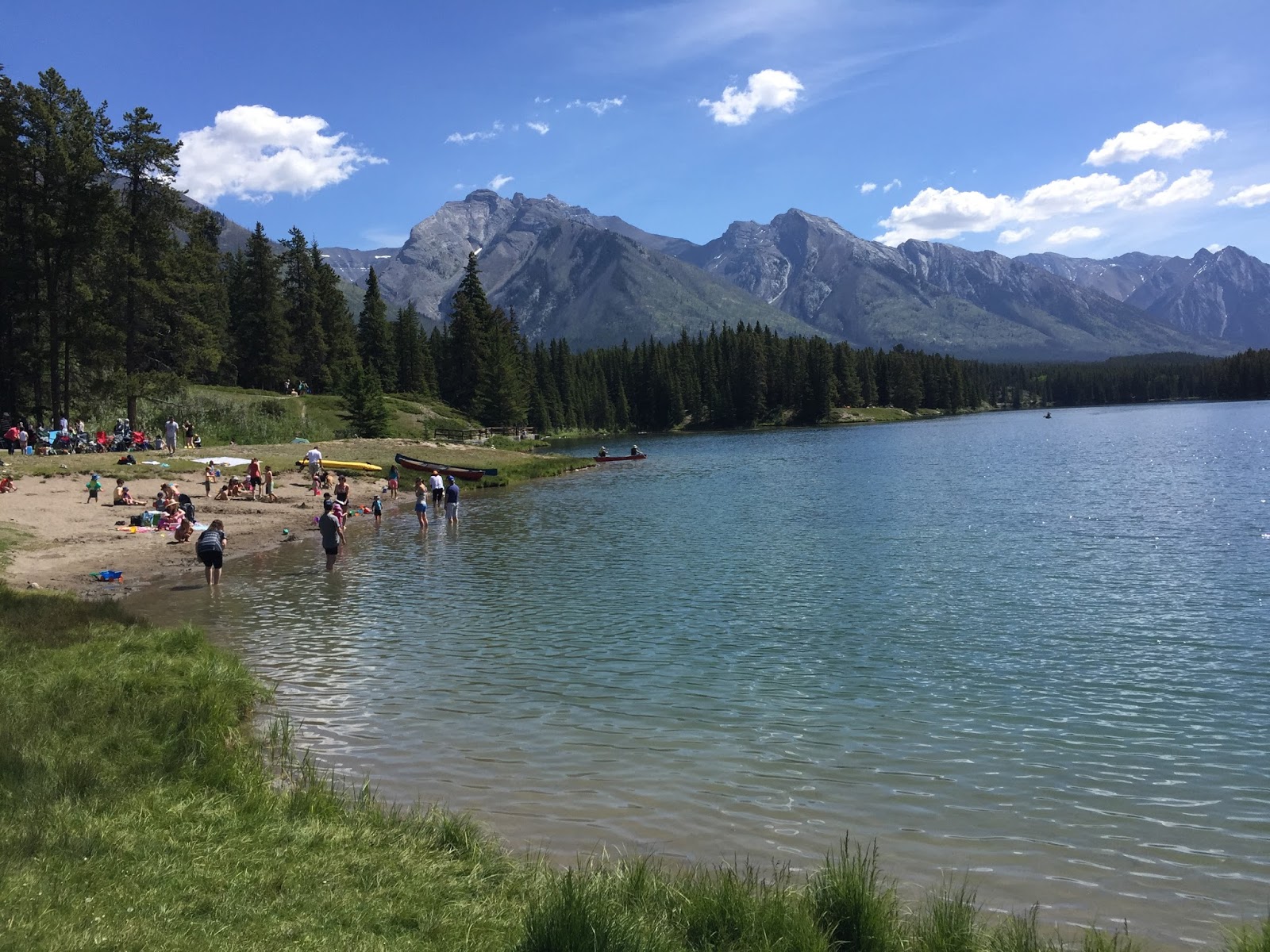 venturing4th: Yoga on the Lake - Johnson Lake Trail