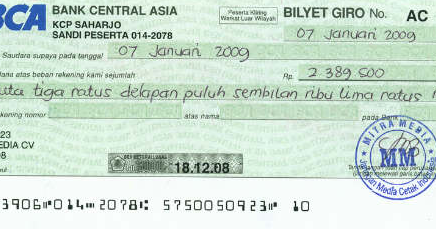 Perbedaan Cek dan Giro Bilyet - Student Terpelajar - Media Pembelajaran ...