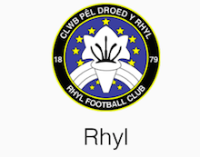 RHYL FOOTBALL CLUB - PAÍS DE GALES - Distintivos™
