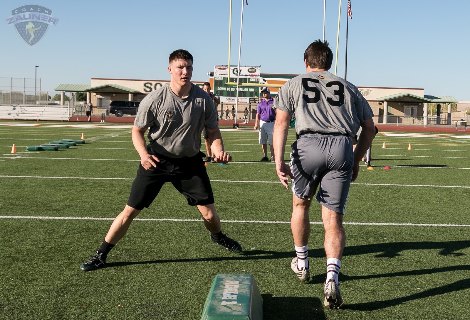 Coach Zauner's Blog...: Kameron Canaday Pittsburgh Steelers Snapper