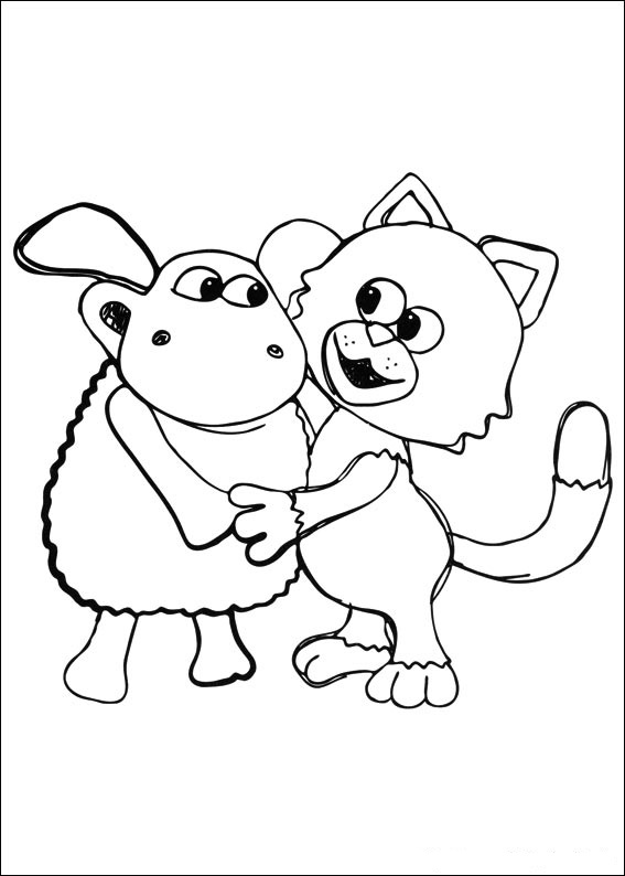 Fun Coloring Pages: Timmy Time (Sheep) Coloring Pages