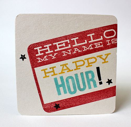 Ink About Me: MFT Creative Challenge - Hybrid Ink Drink Coasters