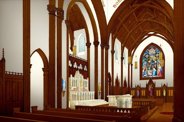 Christ the King Chapel at Christendom College in Virginia ~ Liturgical ...