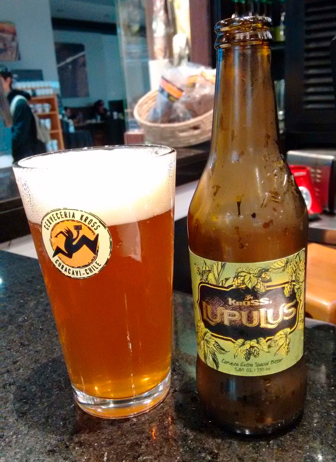 CERVEZA TEMPLARIA: Cerveza Kross Lupulus. Chile