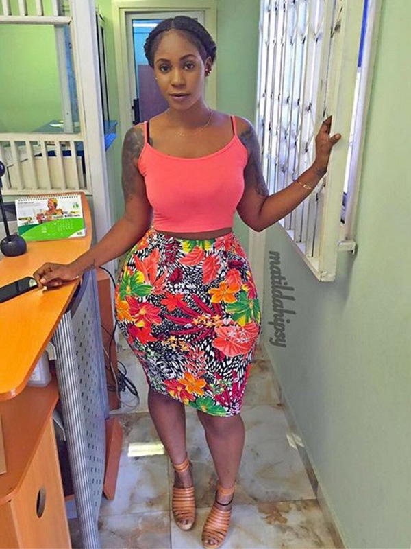 Matilda Hipsy - Meet The woman with the "biggest natural hips" in Ghana - ZongoPlus