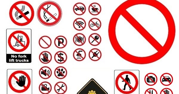 Prohibition Safety Signs - SafetySignsPH.com Philippines