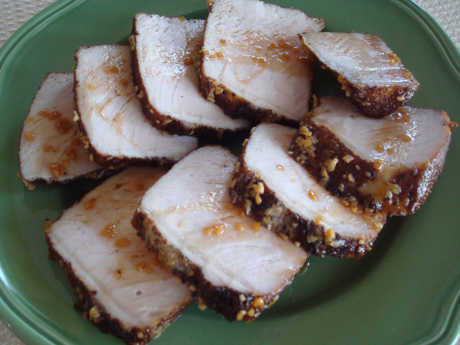 menu managed: Brown Sugar Spiced Pork Loin