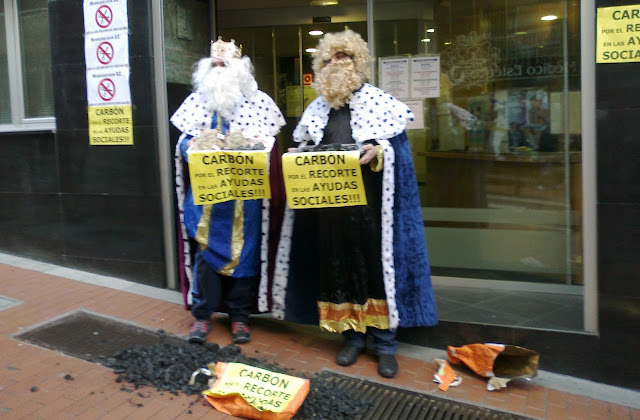 Los Reyes Magos dejan carbón en el Ayuntamiento por los "continuos ...