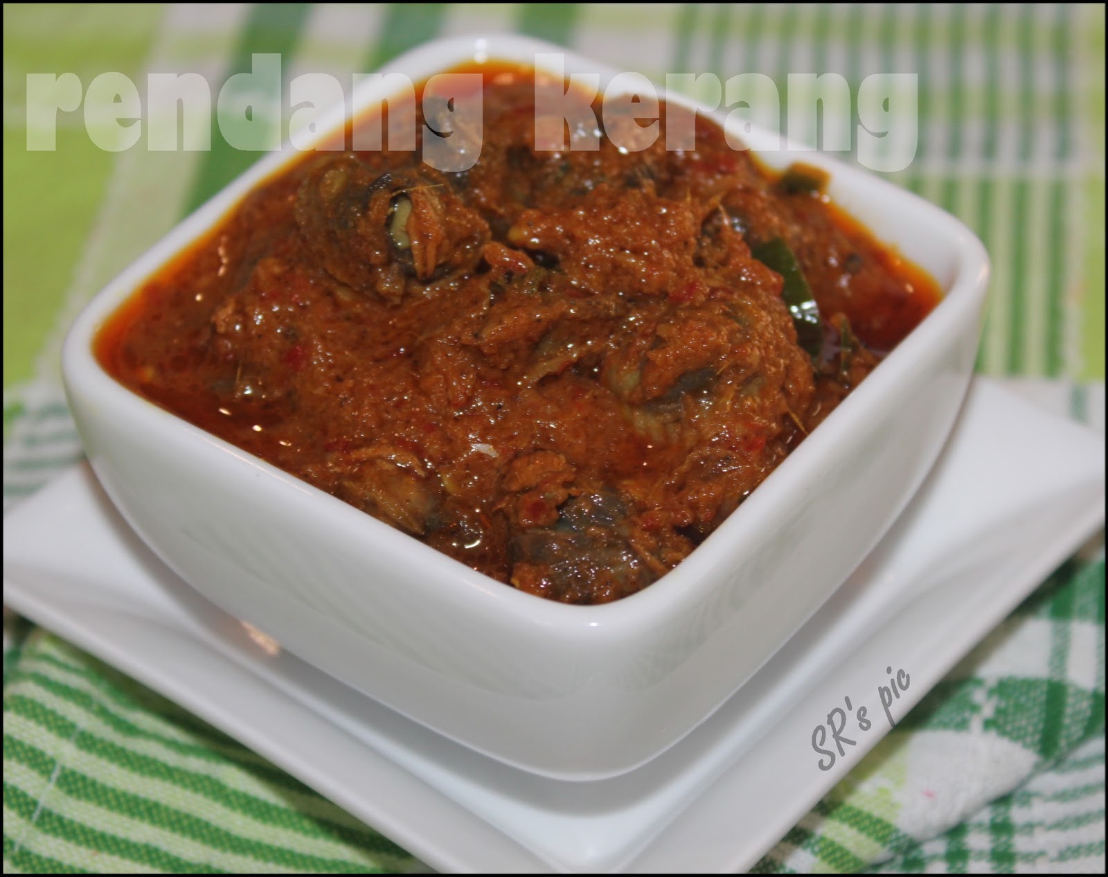 love to cook , love to eat: RENDANG KERANG