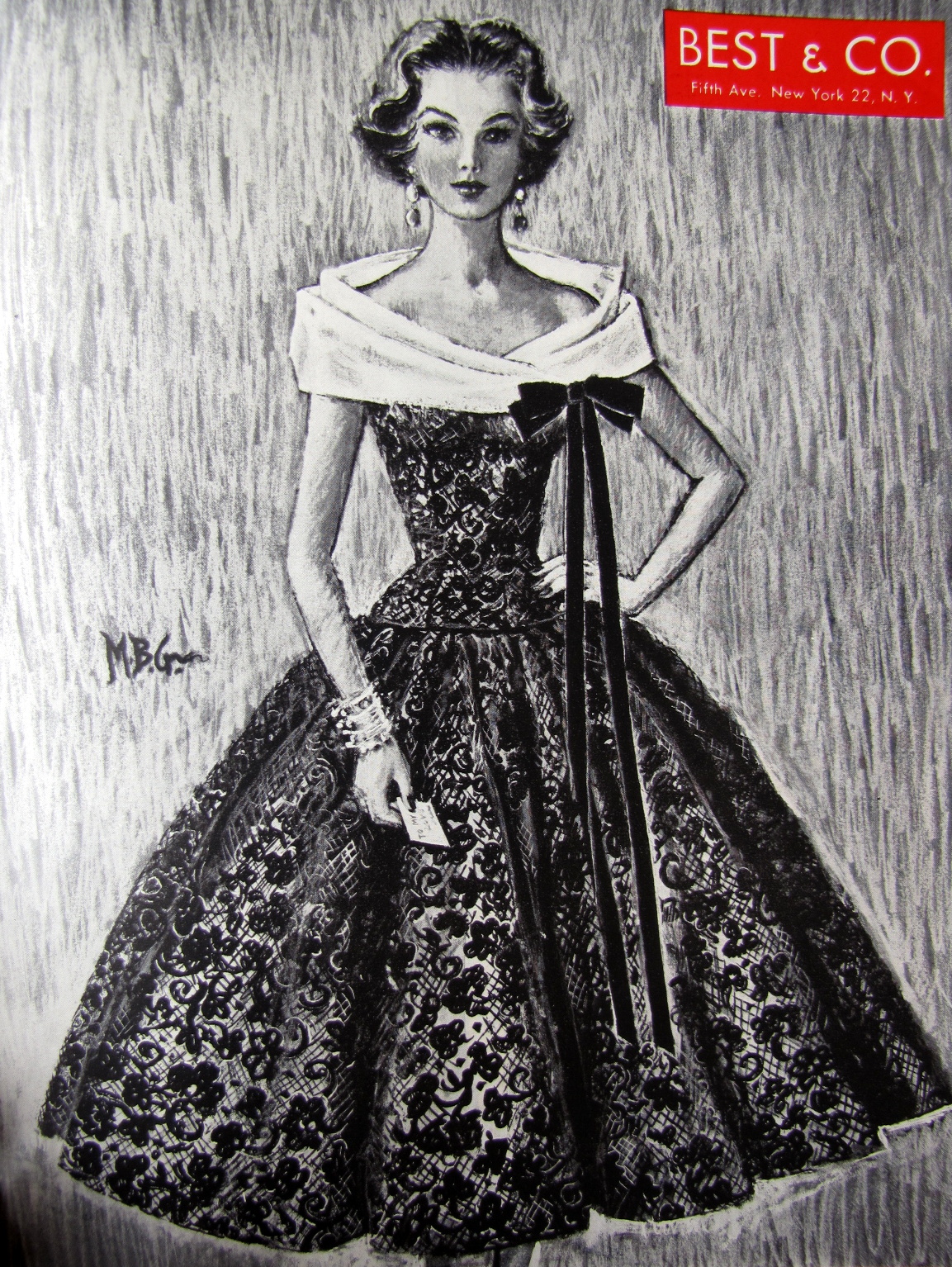 Love Fashion Love Vintage: Vogue 1955 Fashion Designs