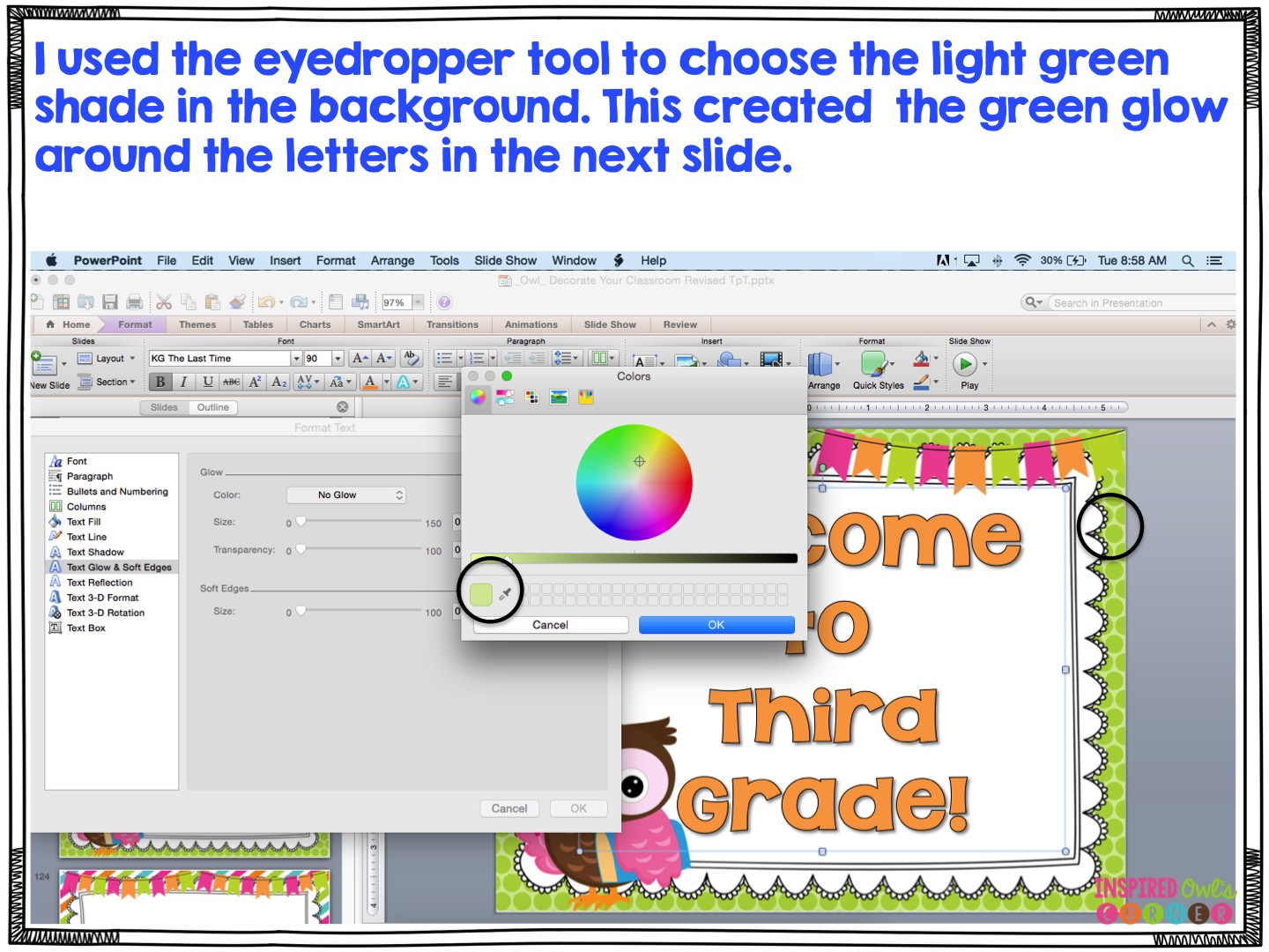iTeach Third: Customizing Editable PowerPoint Files