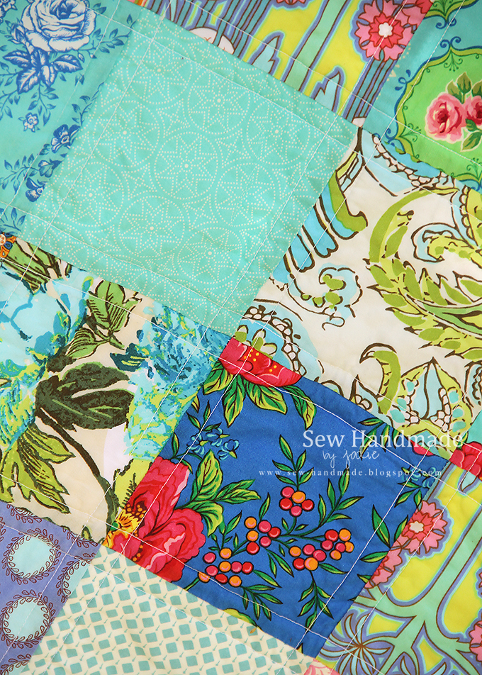 Sew Handmade: Baby Girl Patchwork Quilt