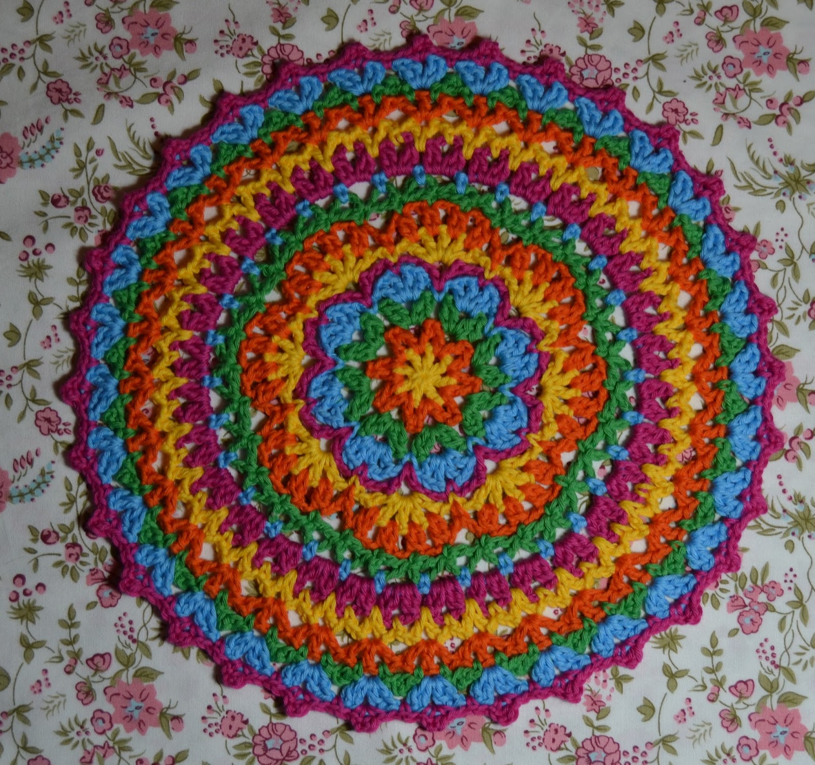 The Melrose Doily (Tutorial) - Melrose Untersetzer (Anleitung)