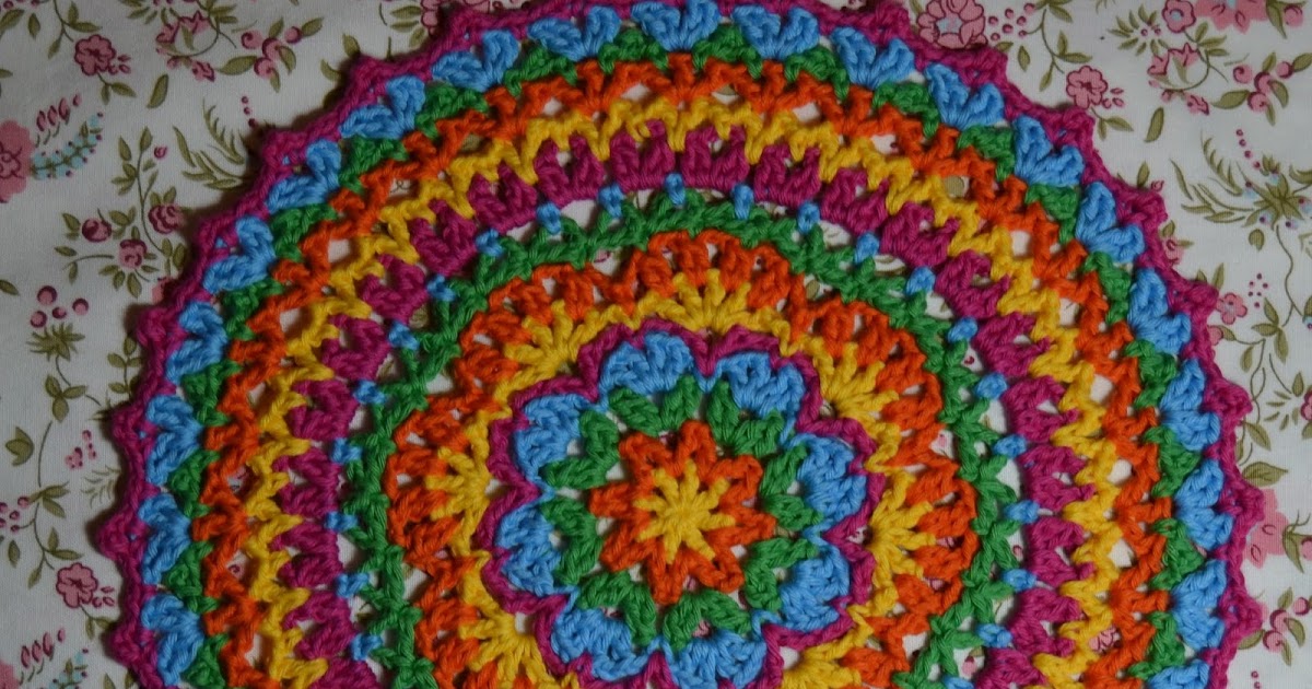 The Melrose Doily (Tutorial) - Melrose Untersetzer (Anleitung)