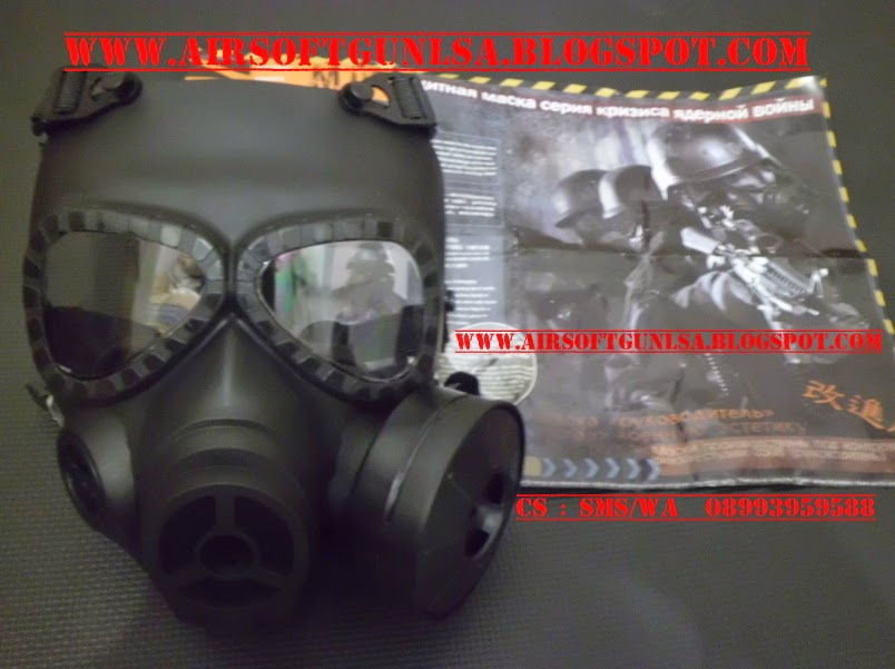Mask M4 Tactical Mask Model SAS - AIRSOFTGUN LPEG SPRING Murah