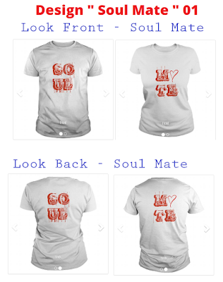 Soul mate - Couple Shirts Design 01