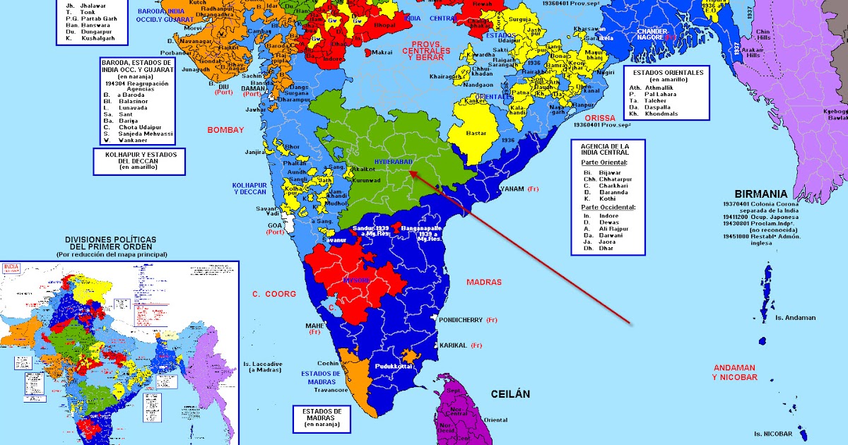 The princely states of India which minted their own currency | The ...