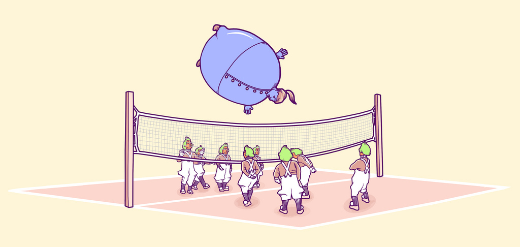 Popped Culture: Oompa Loompa, Vollyball-Doo