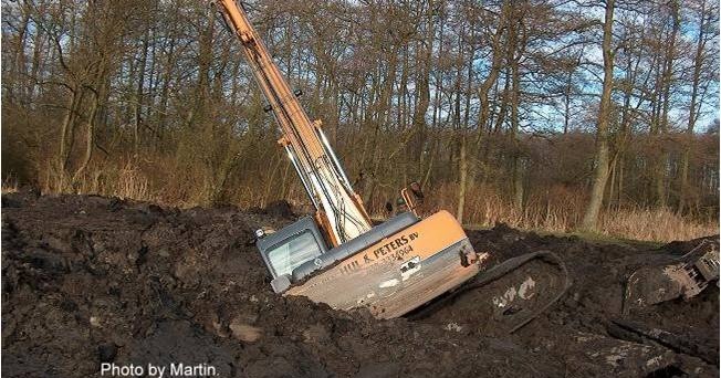 Industry Mayhem: Bogged Excavator