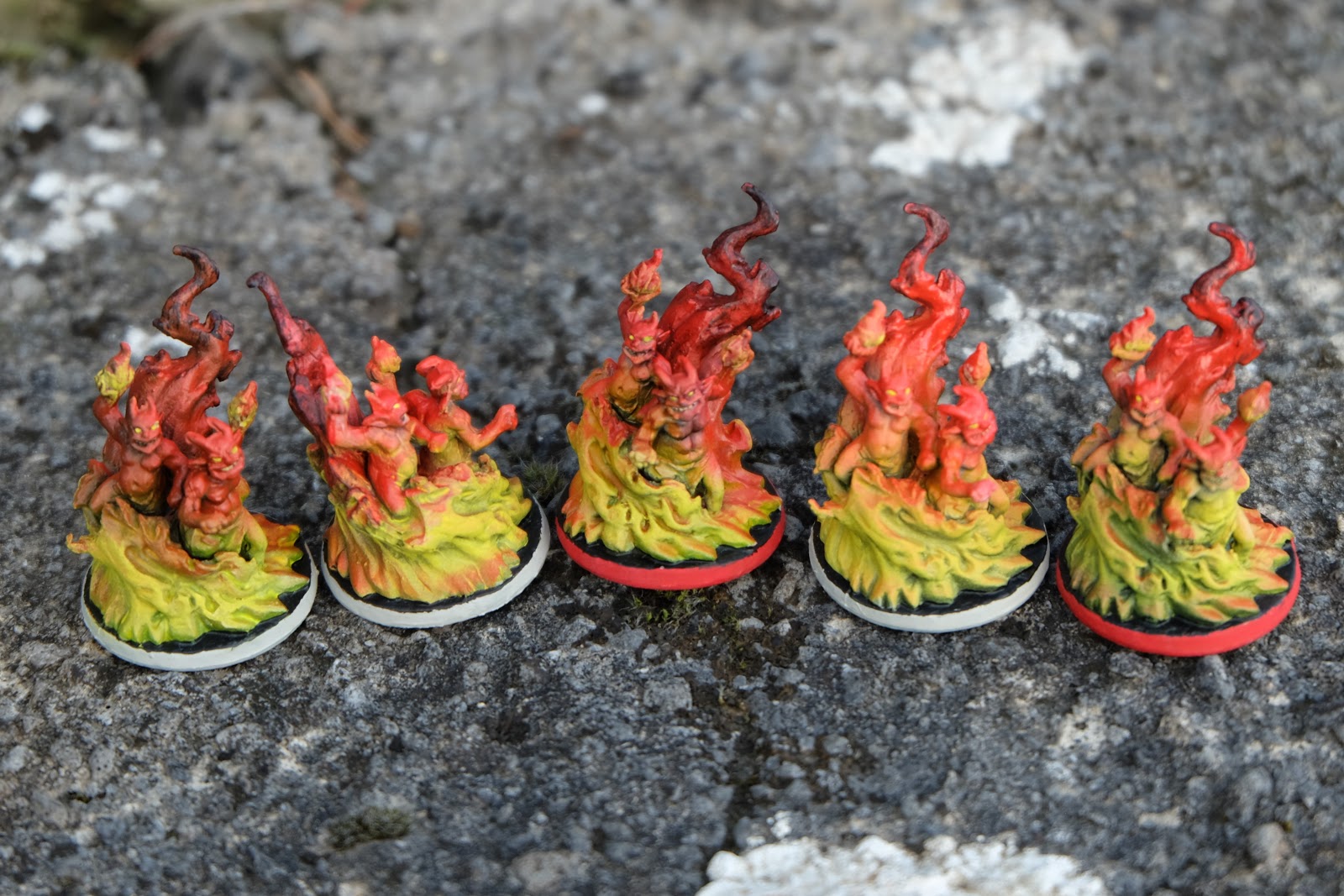 Descent Monsters painted