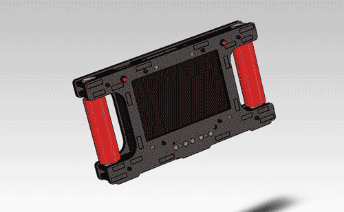 William Osman: Laser Cut: DSLR Monitor