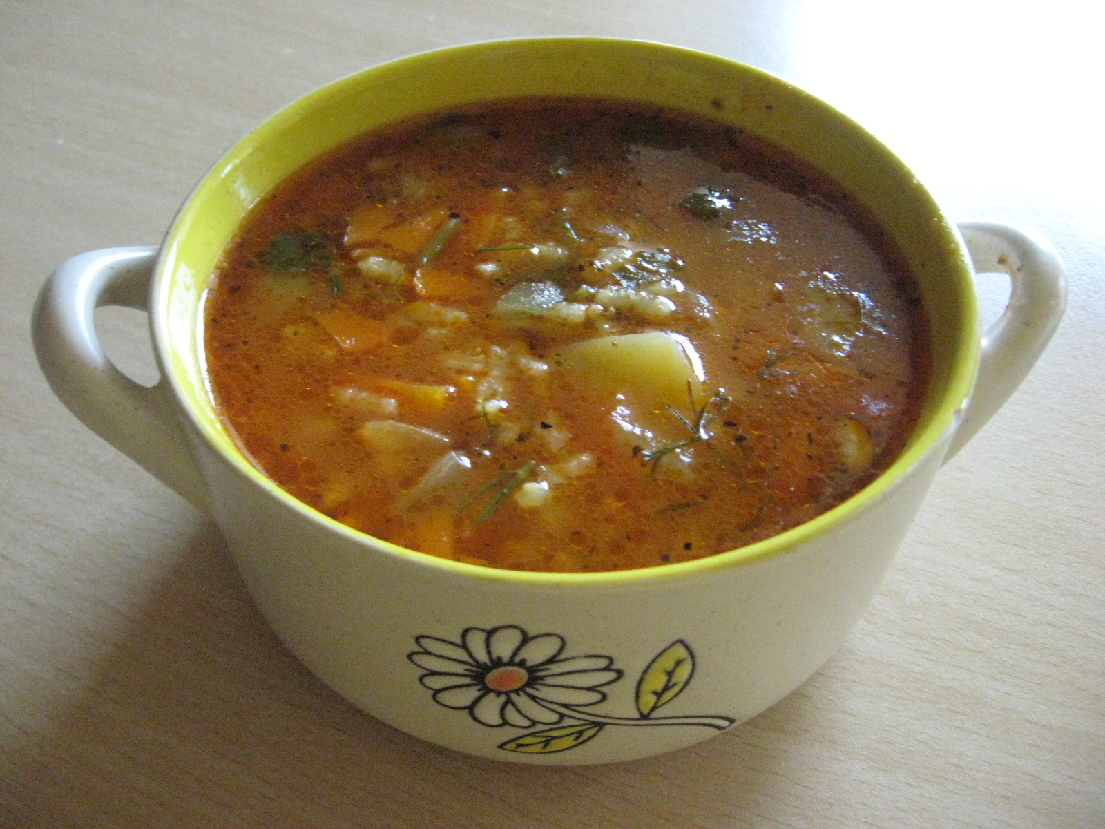 Jauku namuose: Charčio sriuba