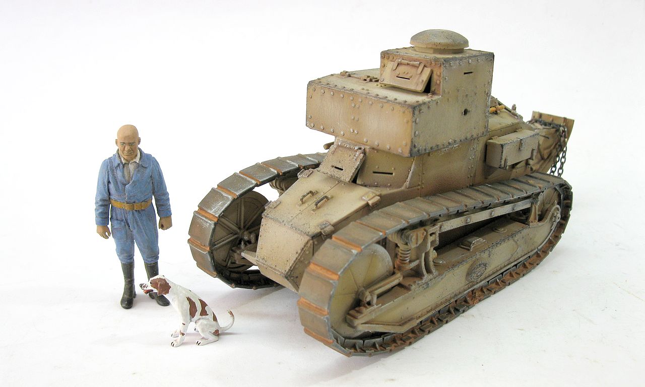 Panzerserra Bunker- Military Scale Models in 1/35 scale: Renault FT 17 ...