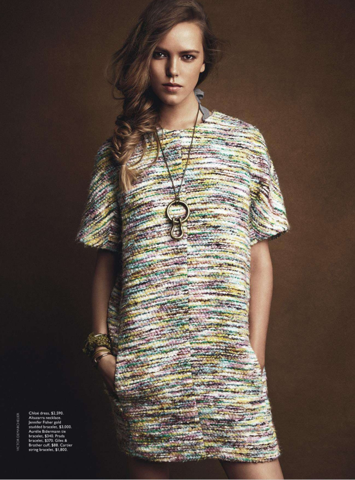 Josefien Rodermans Magazine Photoshoot by Victor Demarchelier for Vogue ...