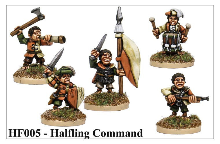 Wargame News and Terrain: Warmonger Fantasy Miniatures: New Halfling ...