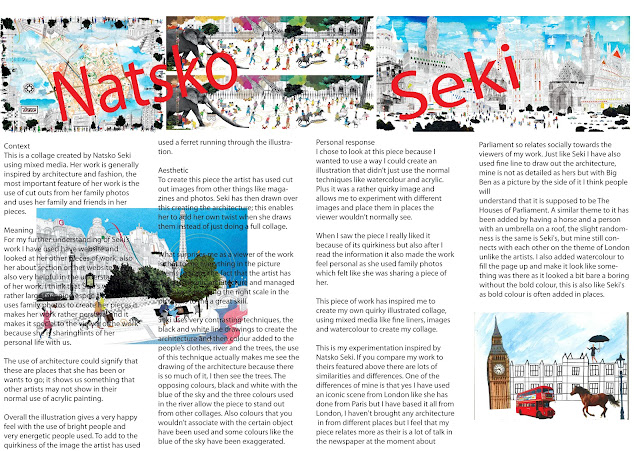 Abigail's graphics blog: magazine layout: development in illustrator