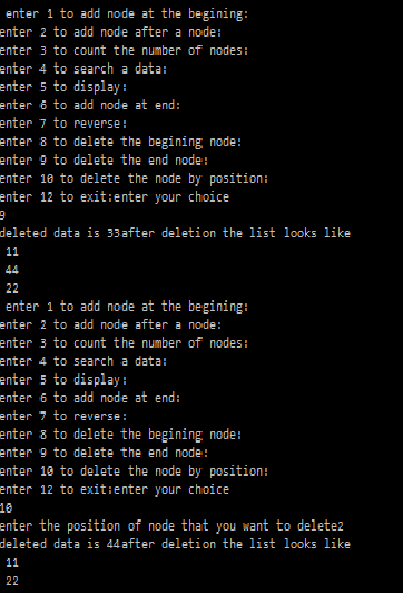 CODING BCA.: BASIC FUNCTIONS OF SINGLY LINK LIST.