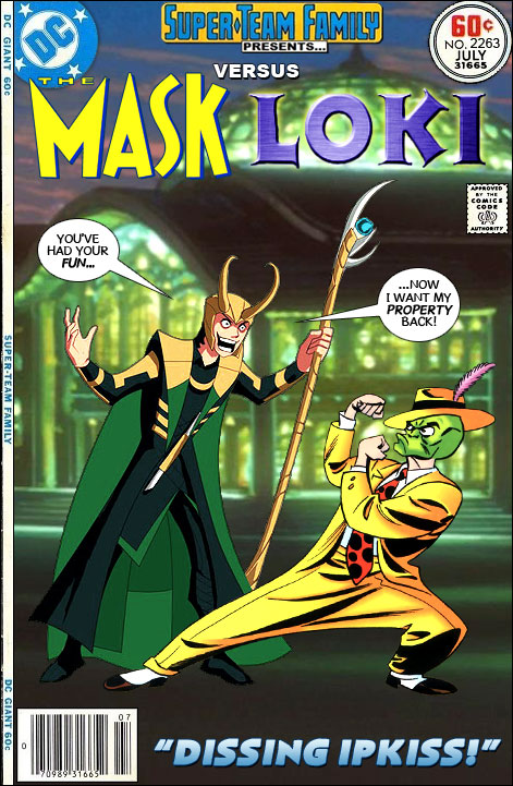 Super-Team Family: The Lost Issues!: The Mask Vs. Loki