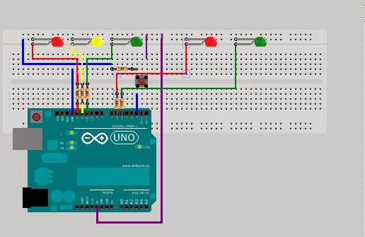 Afada's Hobby: Prototype Lampu Merah Menggunakan Arduino (UNO)