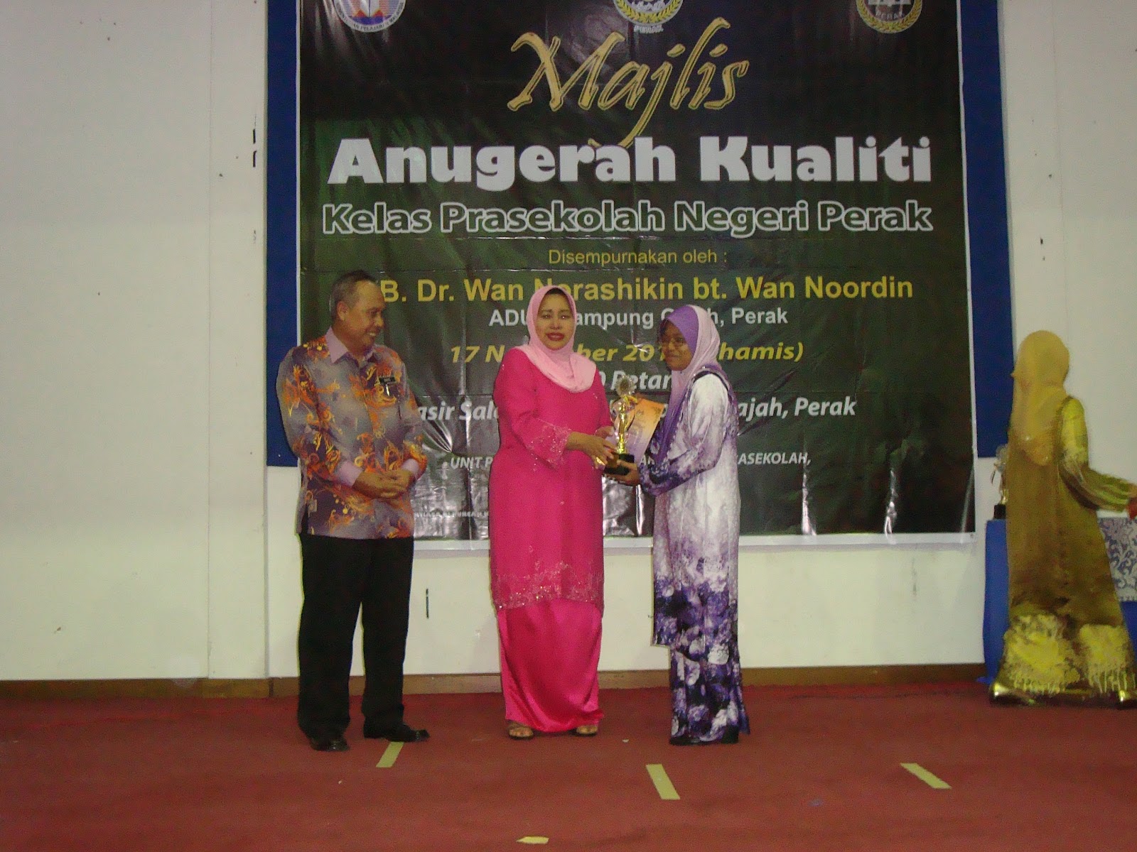 Prasekolah SK Raja Muda Musa: Anugerah Kualiti Prasekolah Perak 2011