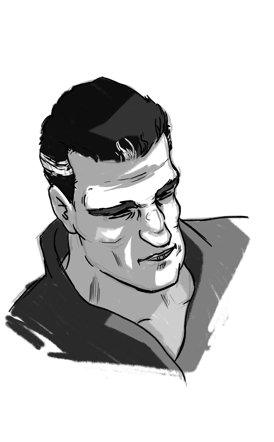 Gabe Lin Sketchblog: Tough Guy