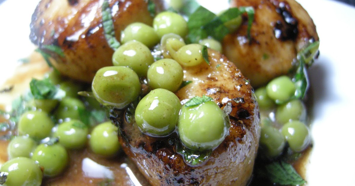 Kitchens Are Monkey Business: Rosie Makes Seared Caramelized Scallops ...