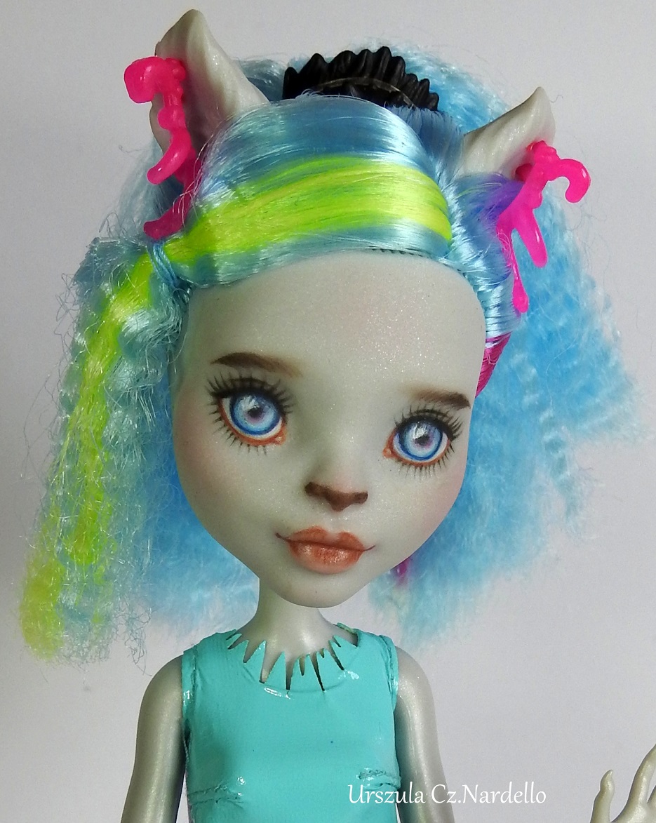 OOAK -Moja pasja: Monster High Silvi Timberwolf ... :)