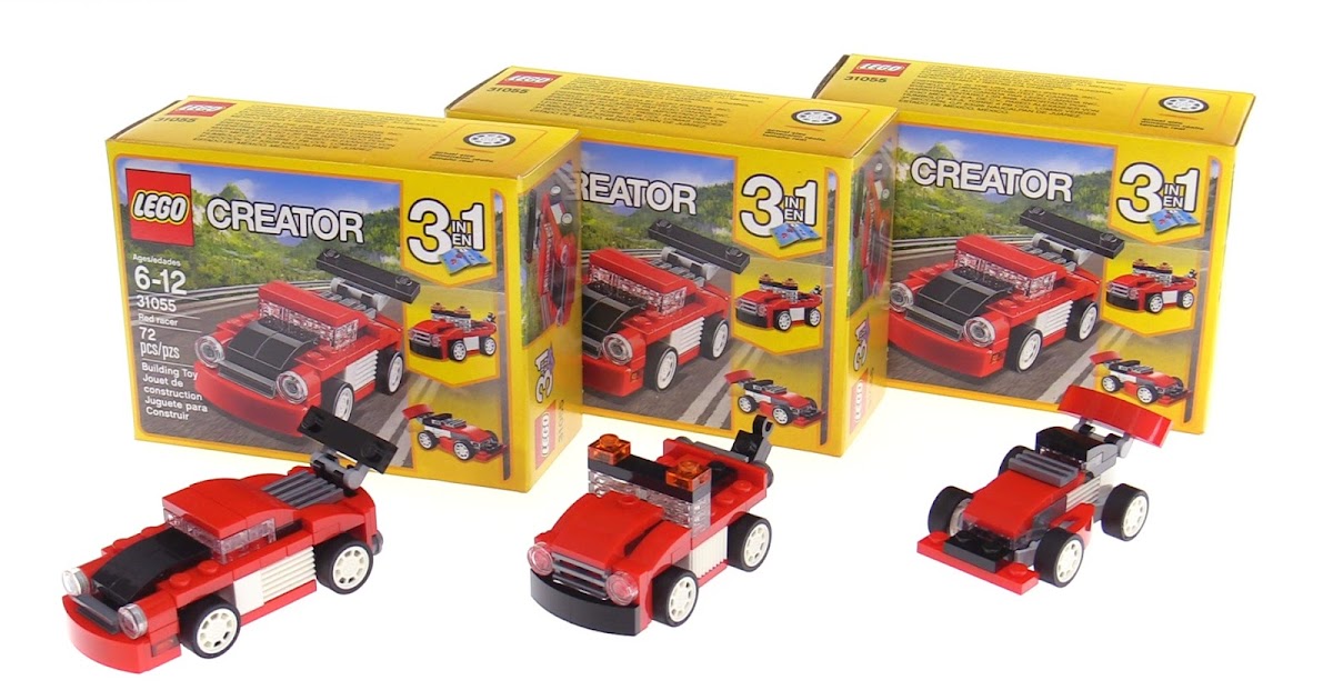 LEGO Creator Red Racer 3-in-1 review! 31055