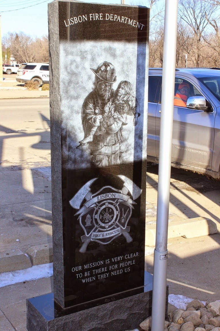 Bulgoki Journal: Lisbon Fire Department Monument