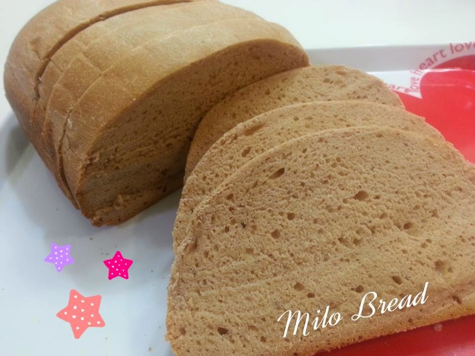 BeautyMe Love Recipes: Milo Bread (with Bread Maker)